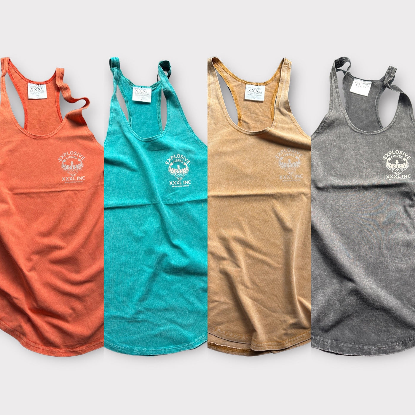 Explosive Fibres XXXL Muscle Clothing – Explosive Fibres Ltd -XXXL ...