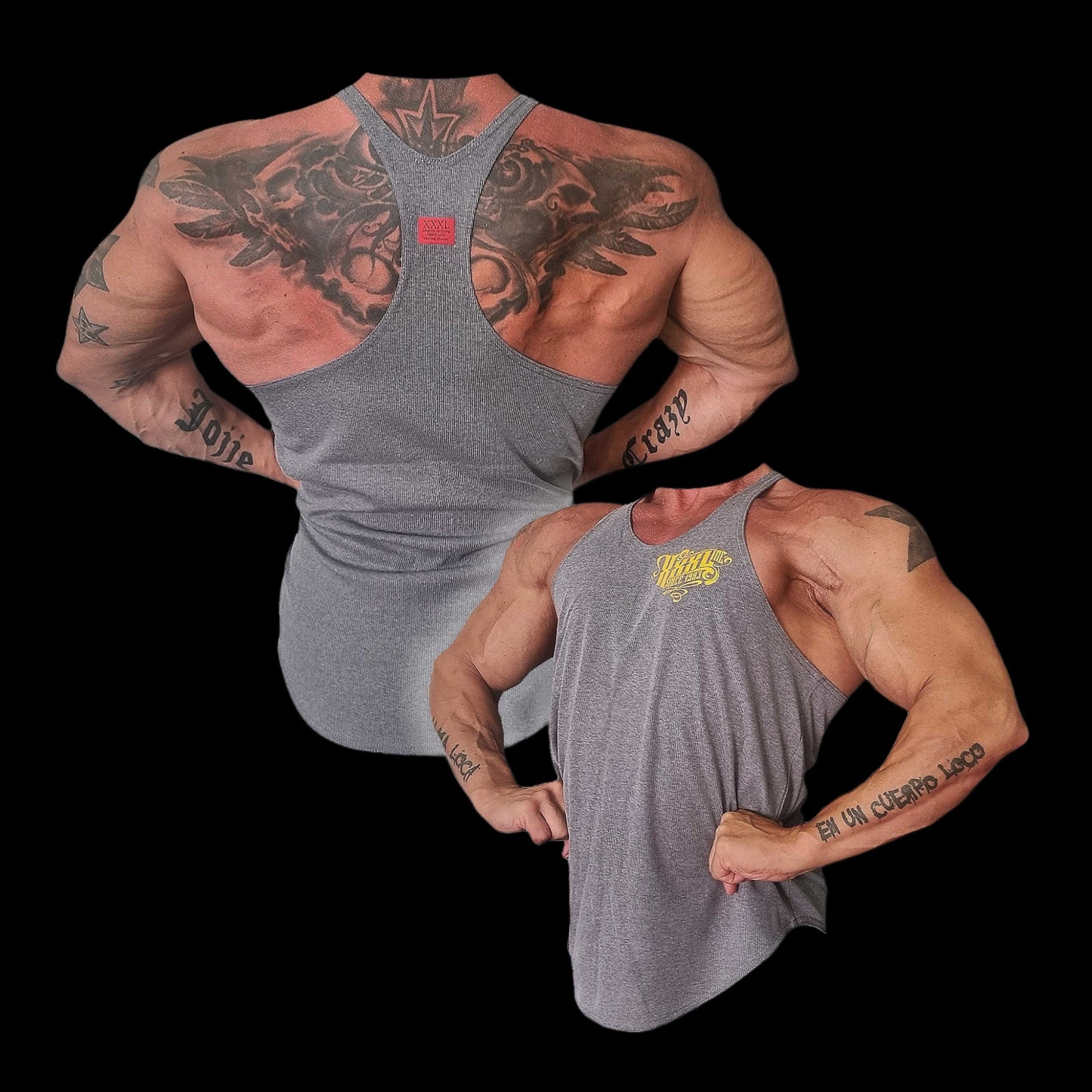 Explosive Fibres XXXL Muscle Clothing – Explosive Fibres Ltd -XXXL ...